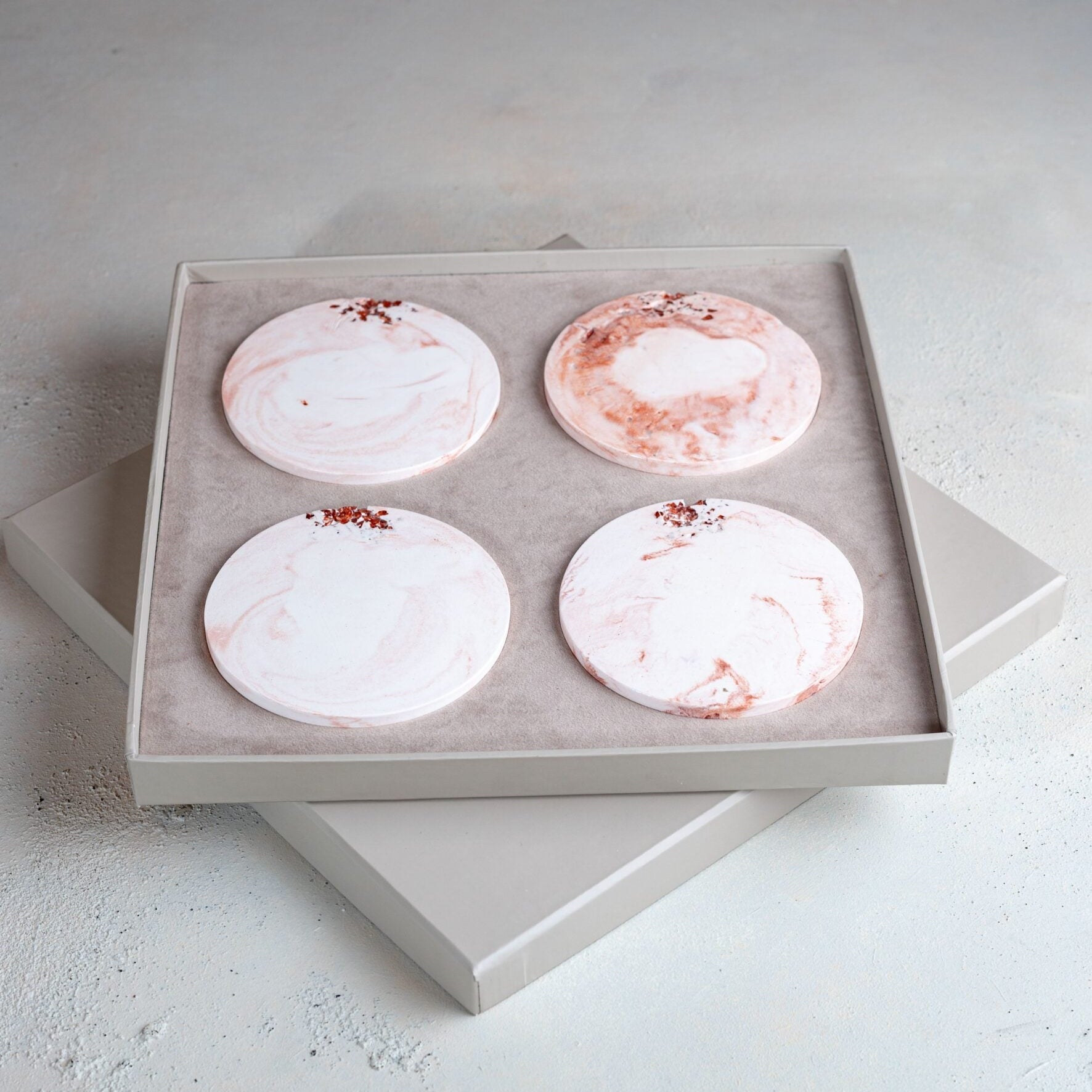 Copper Charm Coasters